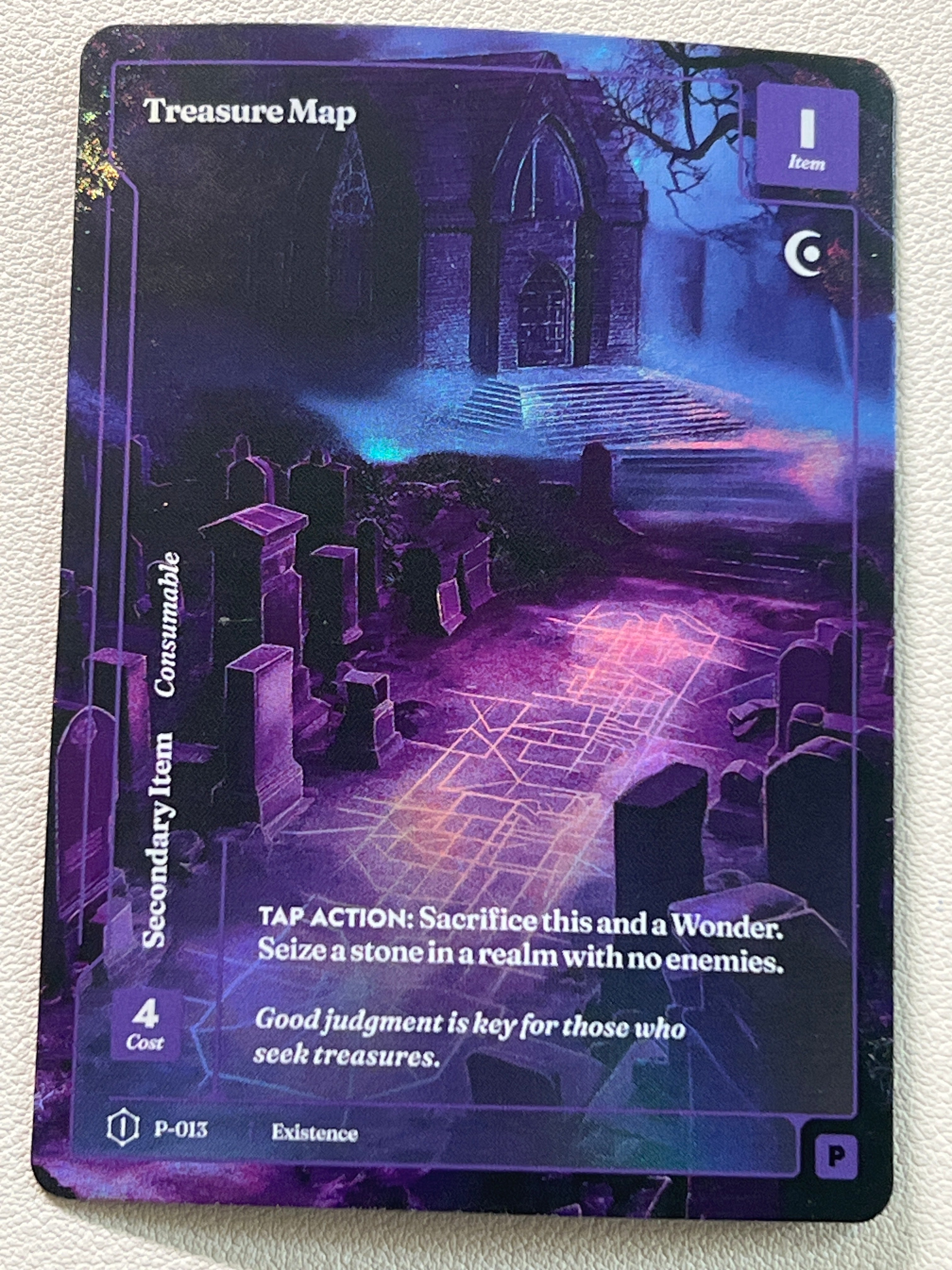 Treasure Map - P-013 FORMLESS FOIL Promo Item 1st Edition Logo – Radish ...